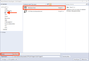 CPP-Windows-Form-Anwendung in Visual Studio 2022 erstellen – Bodos Blog